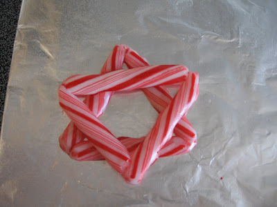 Almost Unschoolers: Melted Candy Cane Stars