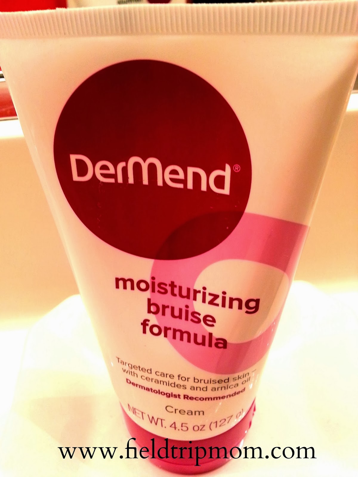 Testing DerMend skin healing moisturizing cream.