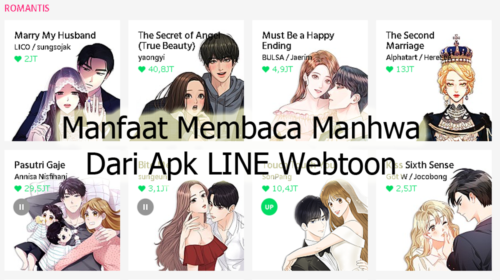 Manfaat Membaca Manhwa Dari Apk LINE Webtoon