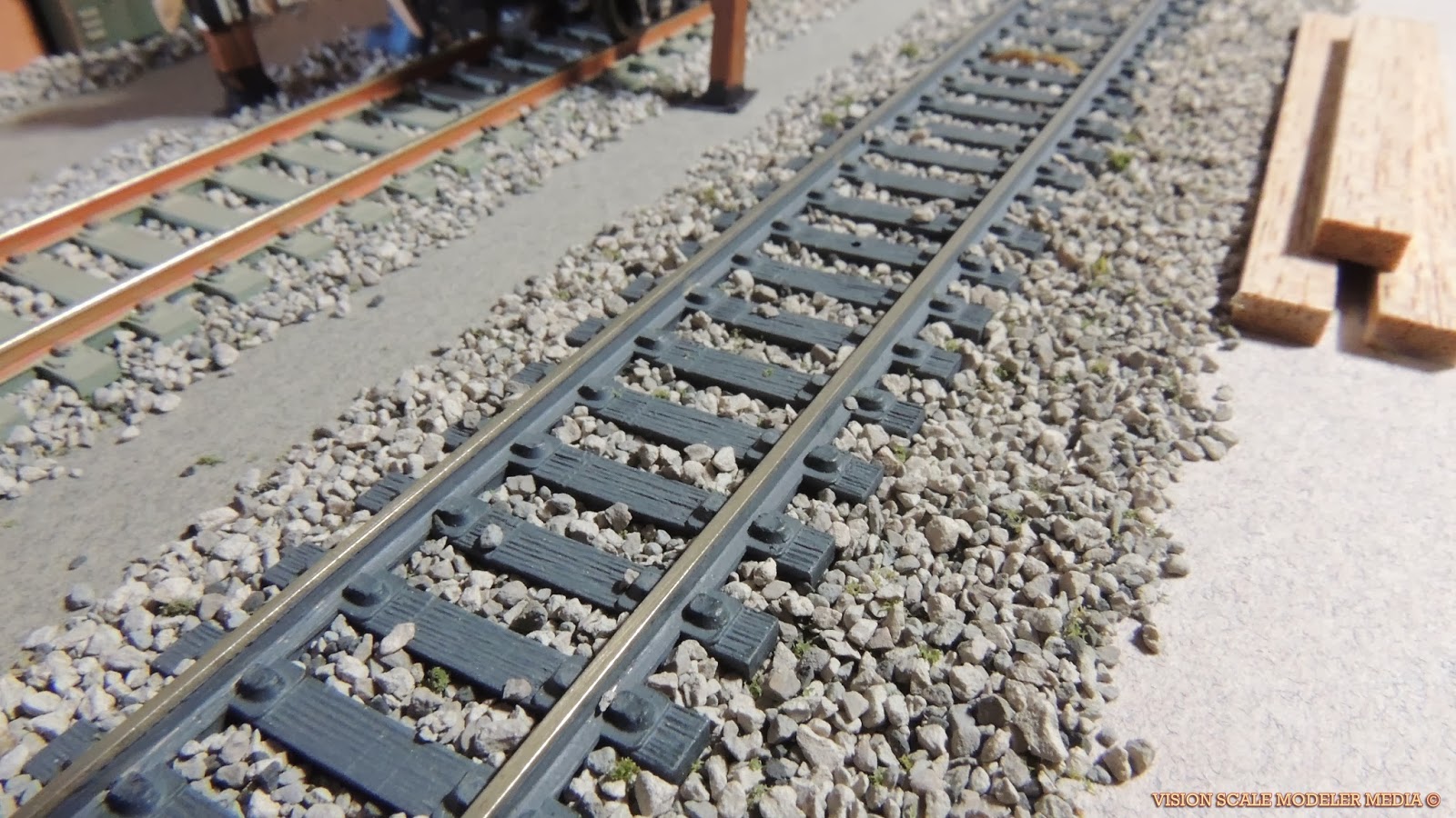 SodorModelRailroading: Tips for Realistic Track: #1: Basic Painting