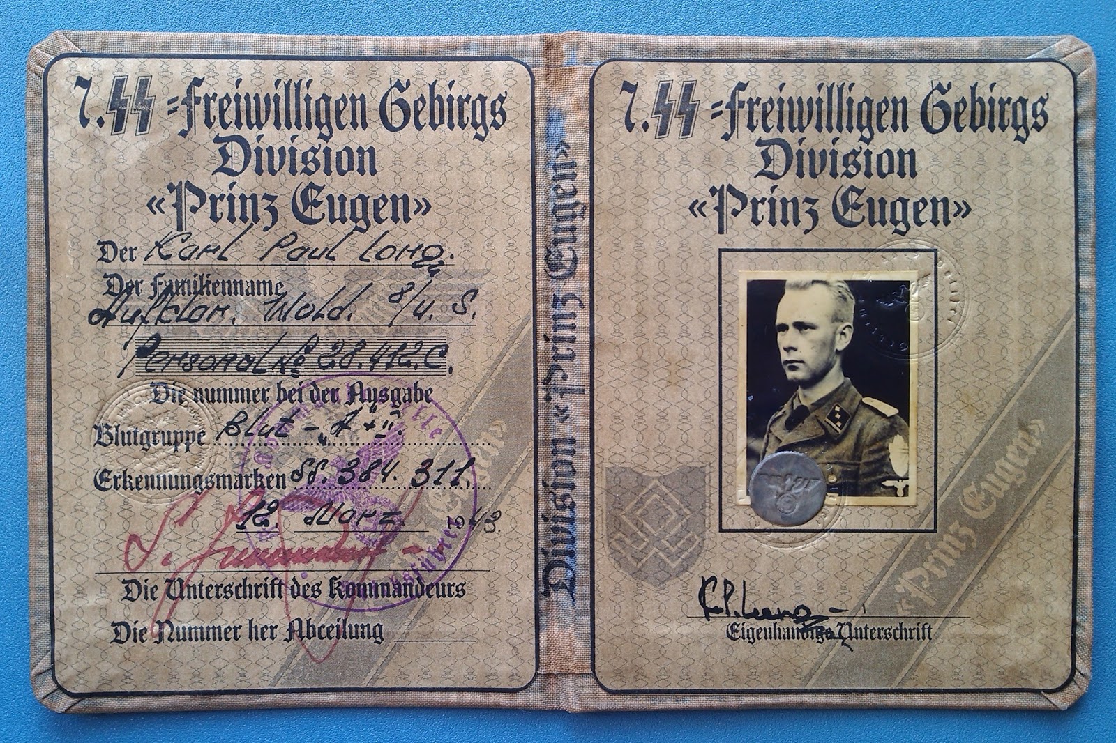 germanmilitariaww2: 7TH SS VOLUNTEER MOUNTAIN DIVISION PRINZ EUGEN ...