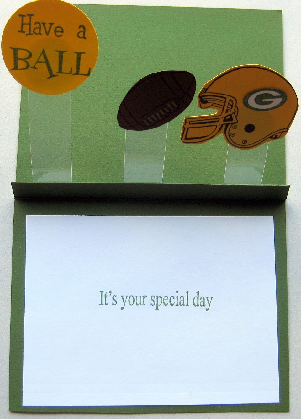 Karen's Kreative Kards: Are You Ready for Some Football?