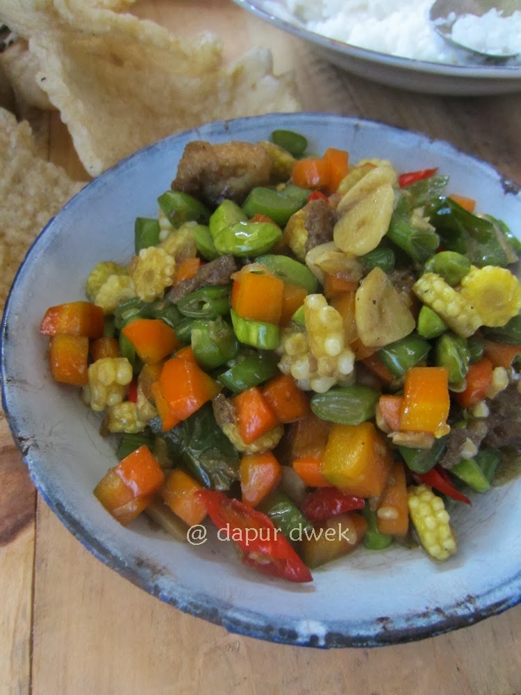 dwek ... ~: dapur pemula :~: oseng buncis wortel putren