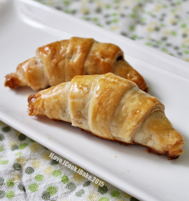 I Love. I Cook. I Bake.: Bake Along #80 Easy Lazy Mini Chocolate Croissants