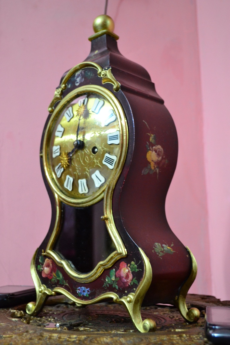 jam - jam kuno and antique stuff: Schmid 8 day, beautifull mantel clock