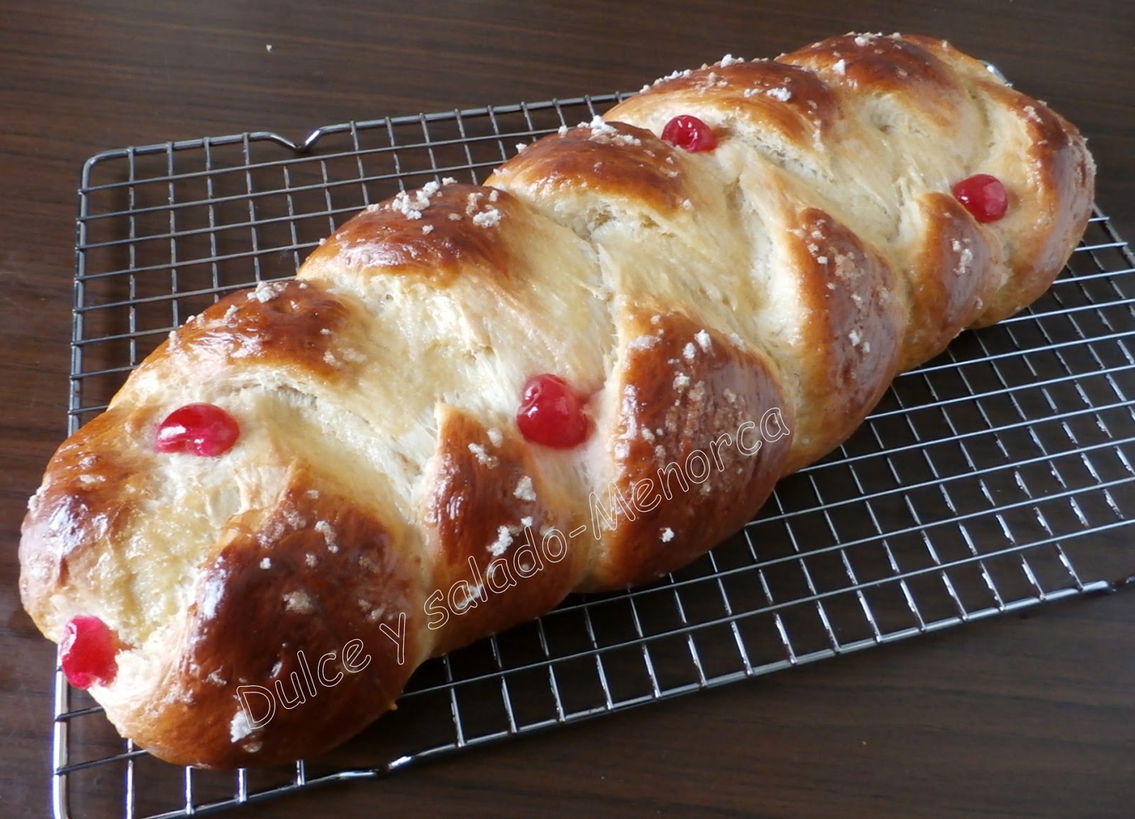 Dulce y Salado-Menorca: Trenza de briox