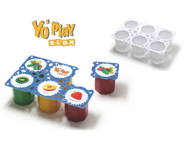 PakBec...Think Outside the Box: Yogurt Packaging: Yo'play Blox