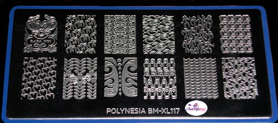 Glam Style Nails by Carolina: BUNDLE MONSTER - POLYNESIA COLLECTION