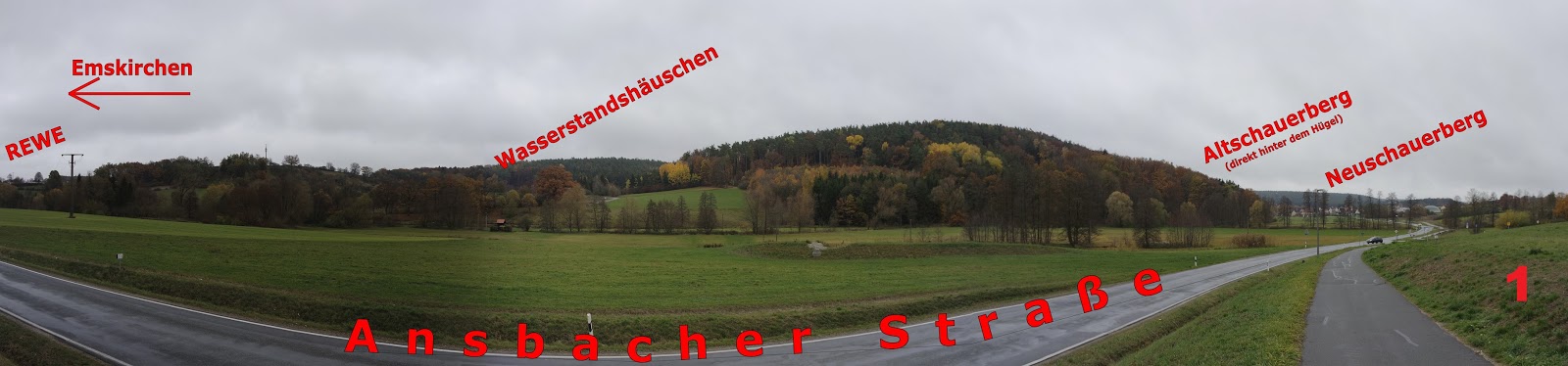 Heribert Breidsamers Reiseführer Emskirchen: Panoramen in Emskirchen