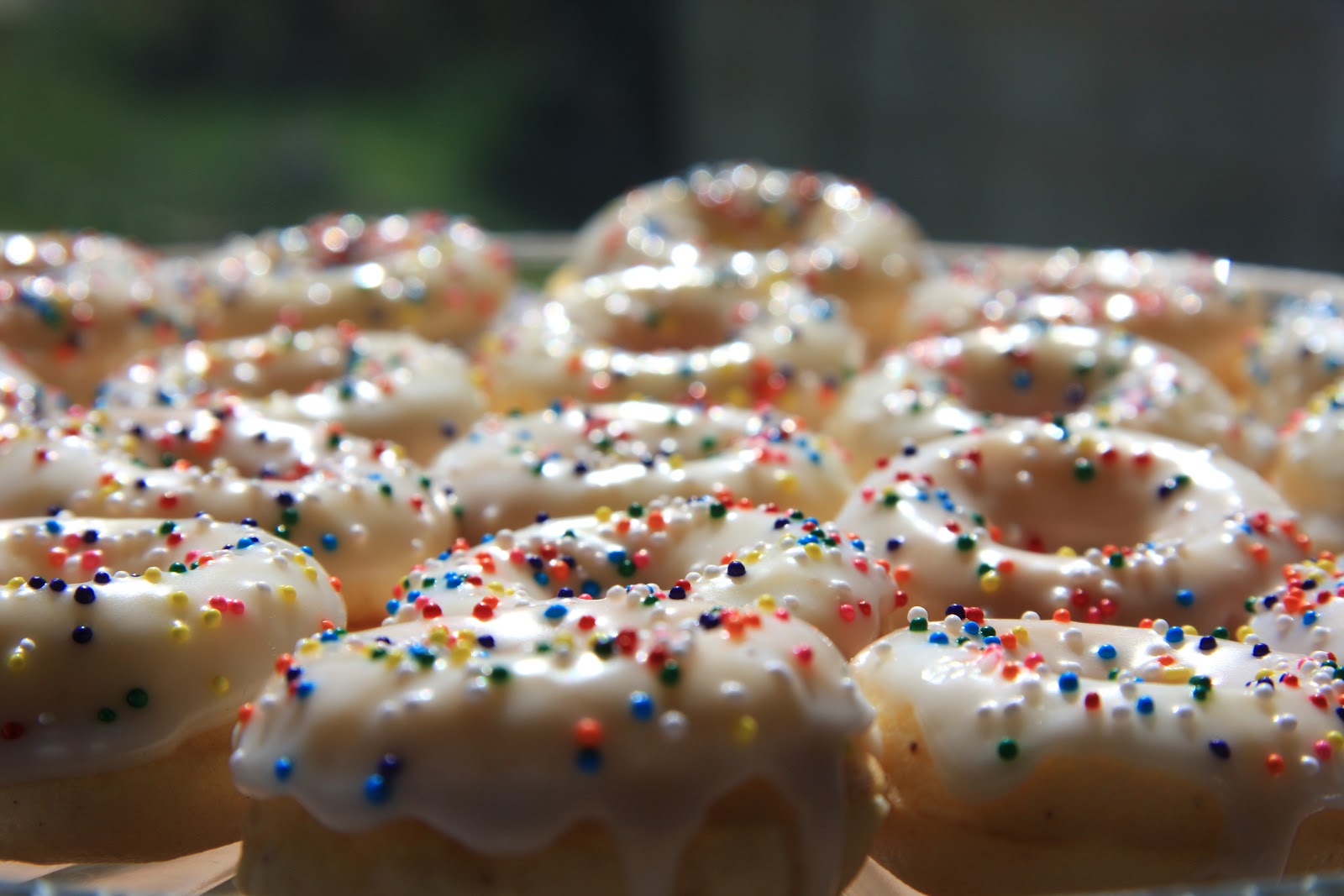 the thimble life: sprinkle donuts