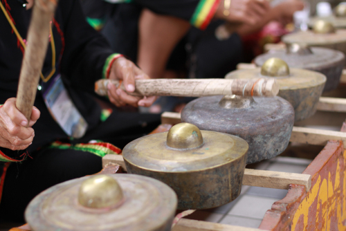 Cats City Hornbill Land: THE BISAYA.....the best gong musicians in Sarawak