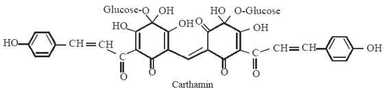 Carthamin-Synonyms Safflor carmine; Safflor red; Carthamic acid