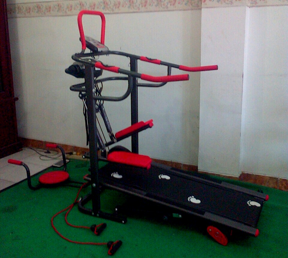 Alat Fitness Treadmill Manual 6 Fungsi TL 004 - Jual Treadmill Murah ...