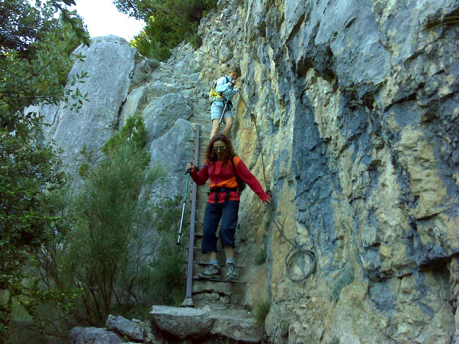 A.S.A.N.B.HUM.: Randonnée pédestre "Le sentier Martel" gorges du VERDON