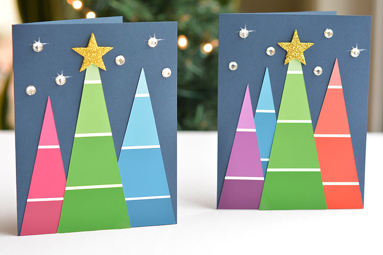 25 Simple Christmas Cards Kids Can Make - The Joy of Sharing