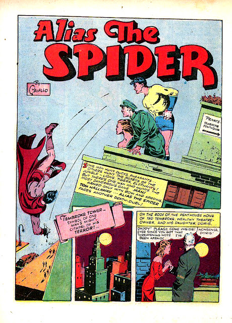 Four-Color Shadows: Alias the Spider-John Cavallo-1943