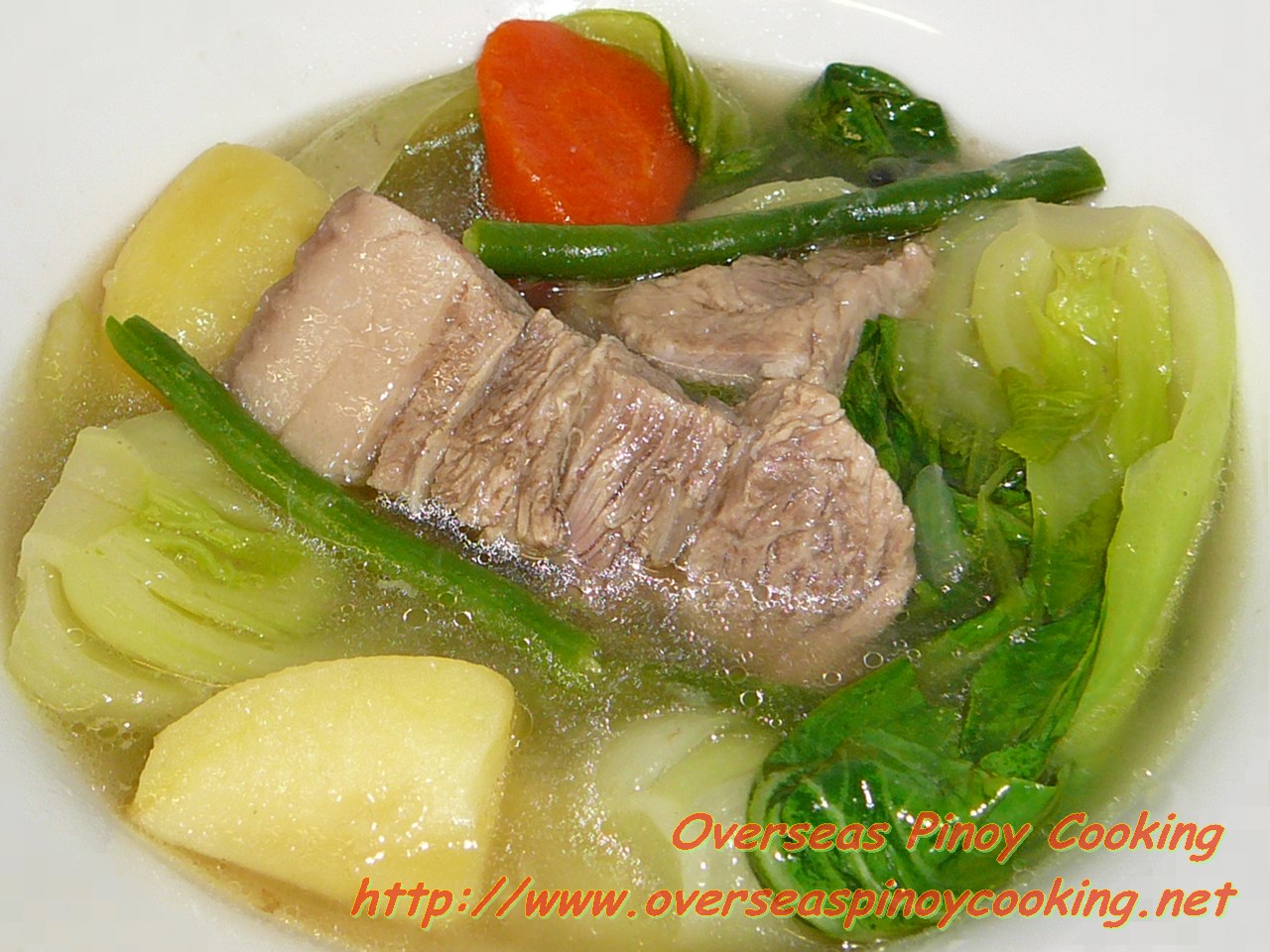 Nilagang Baboy with Bokchoy ~ Top News Online