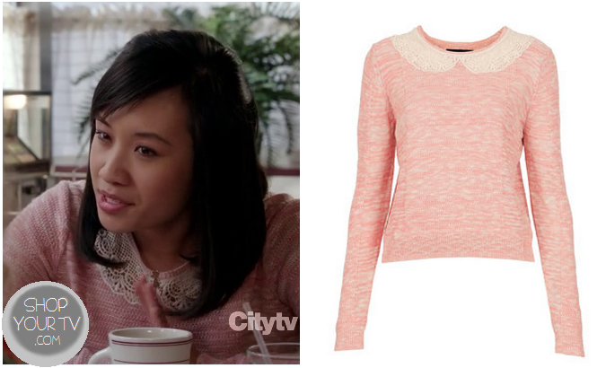 The Carrie Diaries: Season 1 Episode 12 Mouse's Pink Peterpan Collar ...