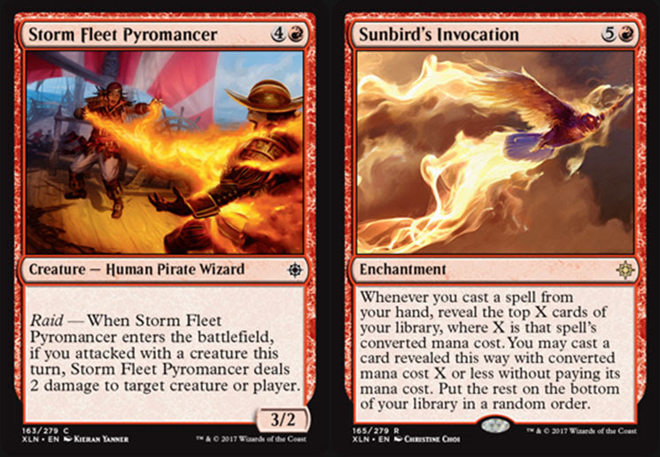 Magic the Gathering Adventures: Ixalan Set Review: Red