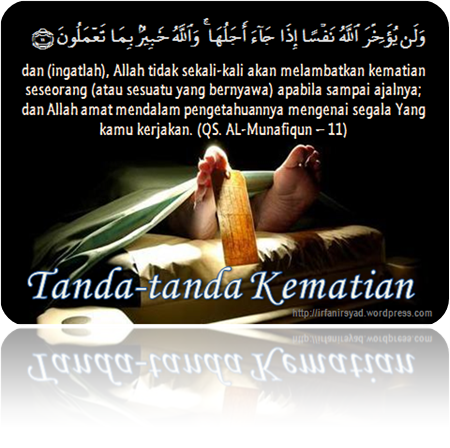 SETULUS CINTA...: 17 Tanda-tanda Kematian Dalam Keadaan Baik