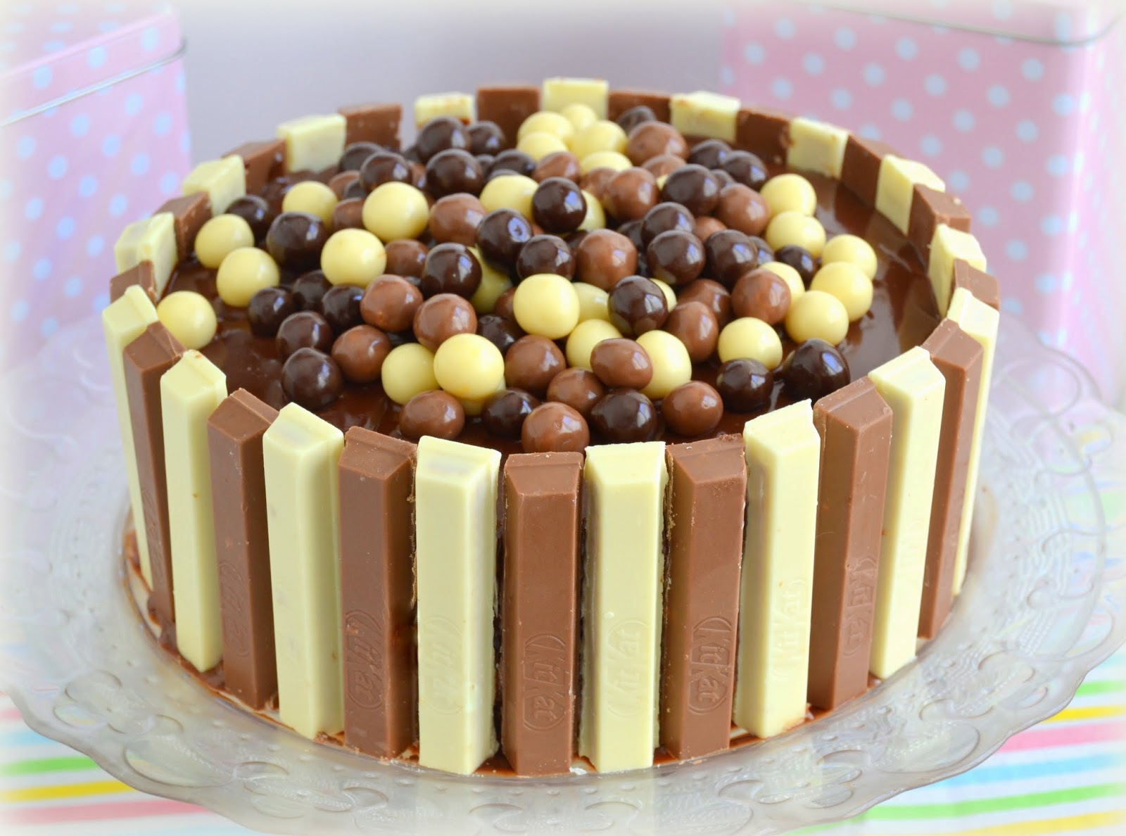 Cocina con Marta. Recetas fáciles, rápidas y caseras: Tarta Kit Kat