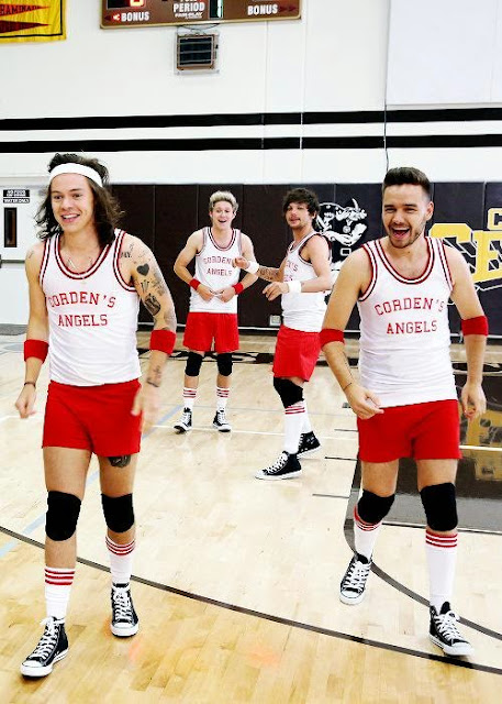 VJBrendan.com: One Direction Plays Dodge Ball on The 'Late Late Show ...