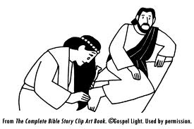 Coloring Pages 7: luke 36-50 coloring pages