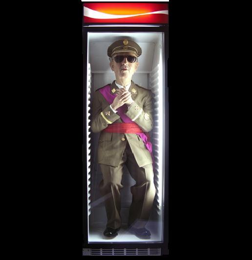 CORTOCIRCUITO: ARCO 2012: El Generalisimo Francisco Franco en una nevera