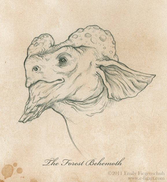 Fabled Earth: The Art of Emily Fiegenschuh: Forest Behemoth