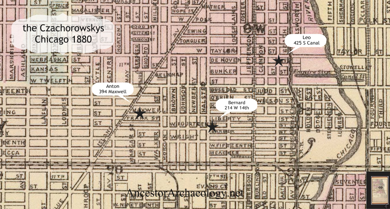 Ancestor Archaeology: The Czachorowskys | From Prussia to Chicago: 1870 ...