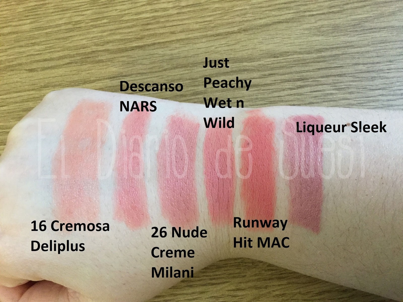 EL DIARIO DE SUESI: Mis labiales Nude Favoritos