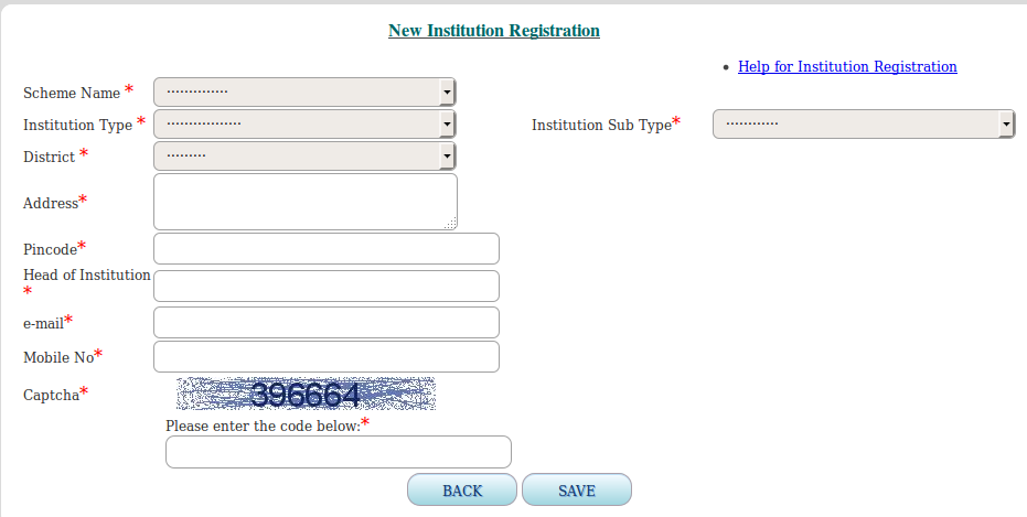 Snehapoorvam Online Application - Helps - SCHOLARSHIPS