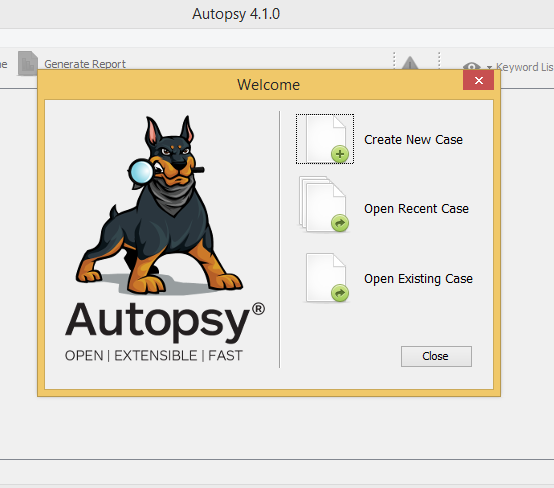 Digital Forensic - Autopsy(The Sleuth Kit) - Installing and Setup ~ In ...