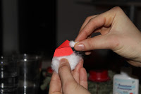 Tales of a Garlic and Onion Lover: Craft: Santa and Rudolph Spoons