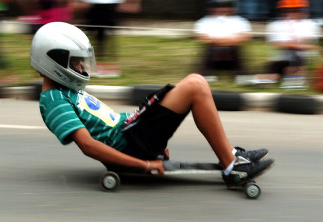 História, Ação e Adrenalina: Carrinho de rolimã