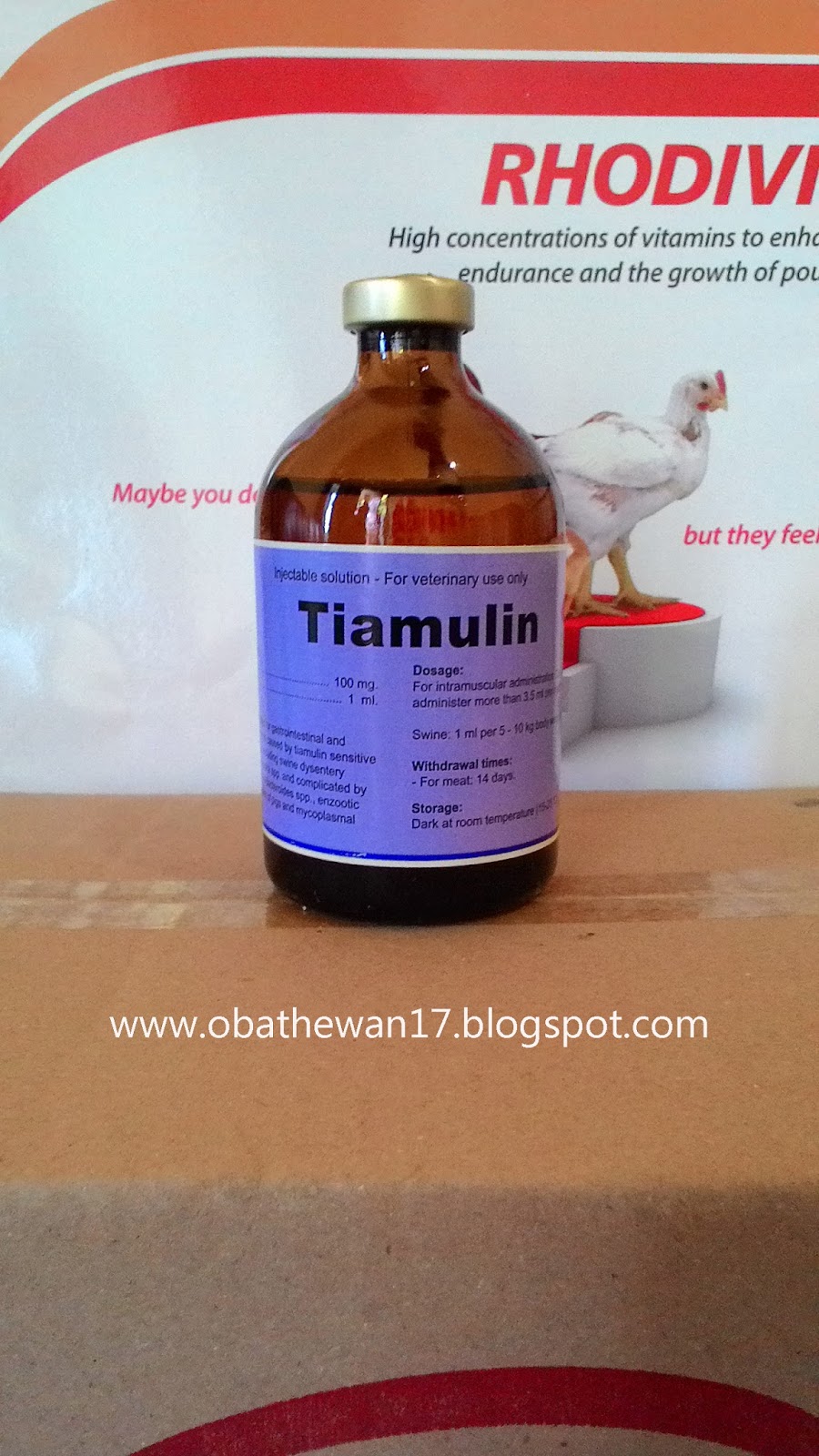 TIAMULIN Pengobatan tuntas CRD Kompleks, Swine dysentry dan Swine ...