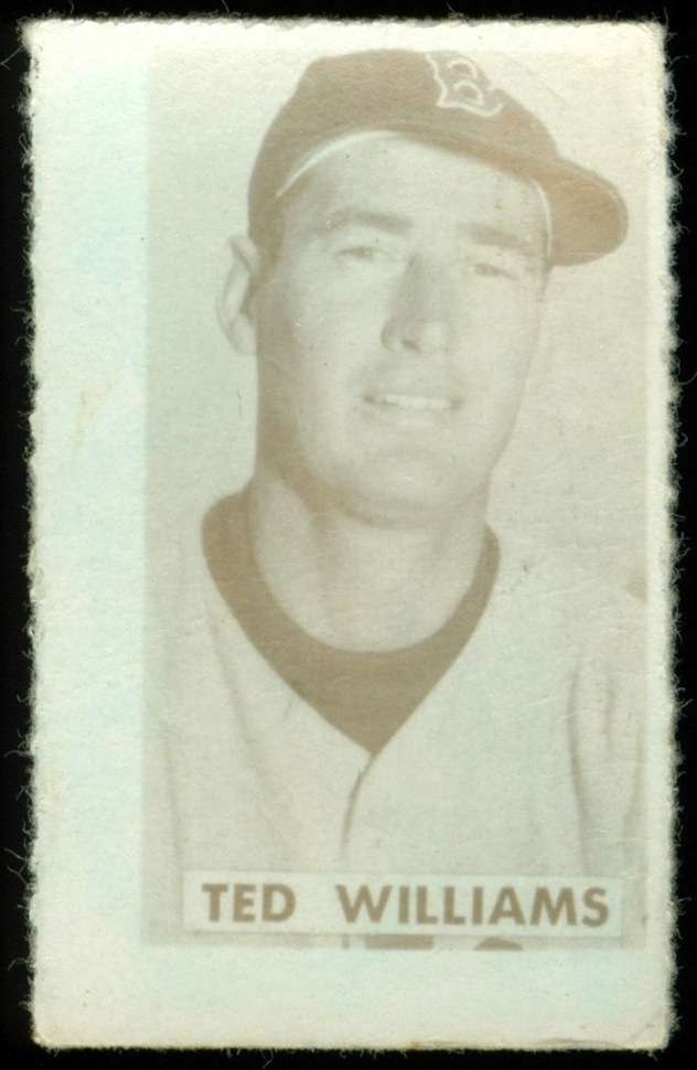 Number 5 Type Collection: 1955 Topps Hocus Focus Baseball #5, Ted Williams
