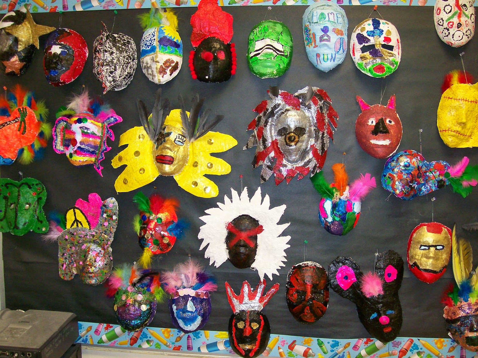 Primarily Art with Mrs. Depp: 5th Grade Tradition: Masks!