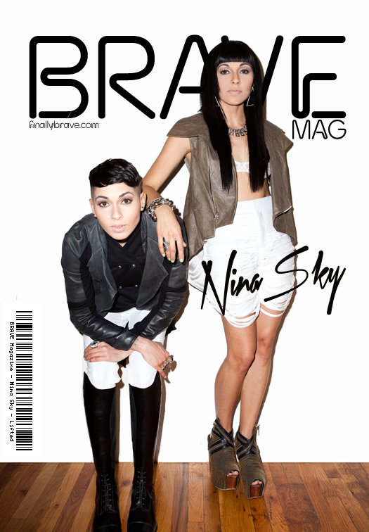 Nina Sky covers BRAVE Magazine June 2012 Issue