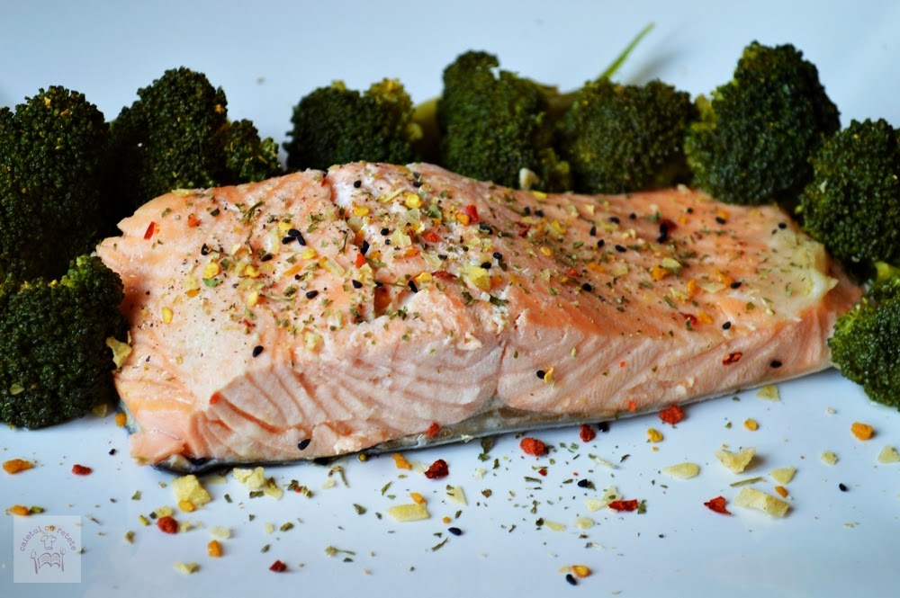 Somon cu broccoli - CAIETUL CU RETETE
