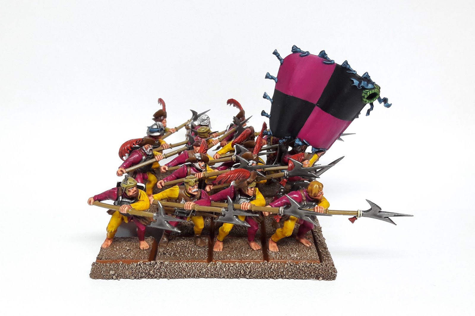WrocWar: Warhammer Fantasy Battle: Ostermark Halberdiers