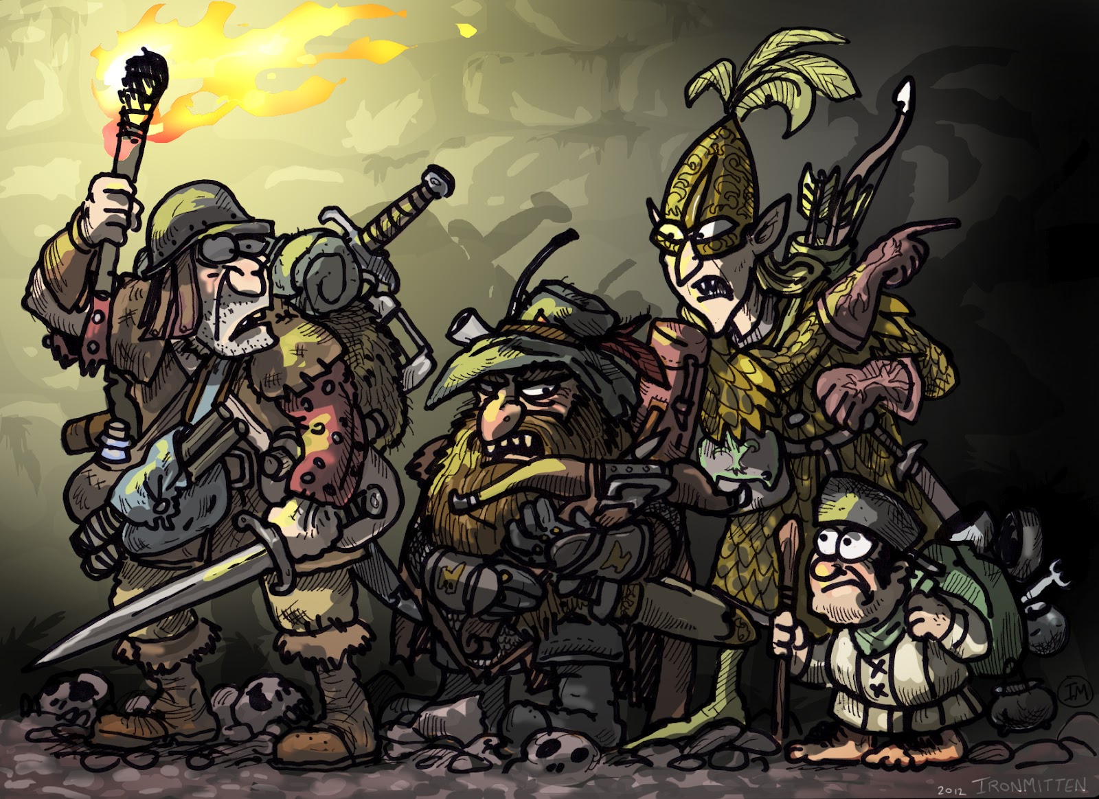 iron mitten: Adventure party