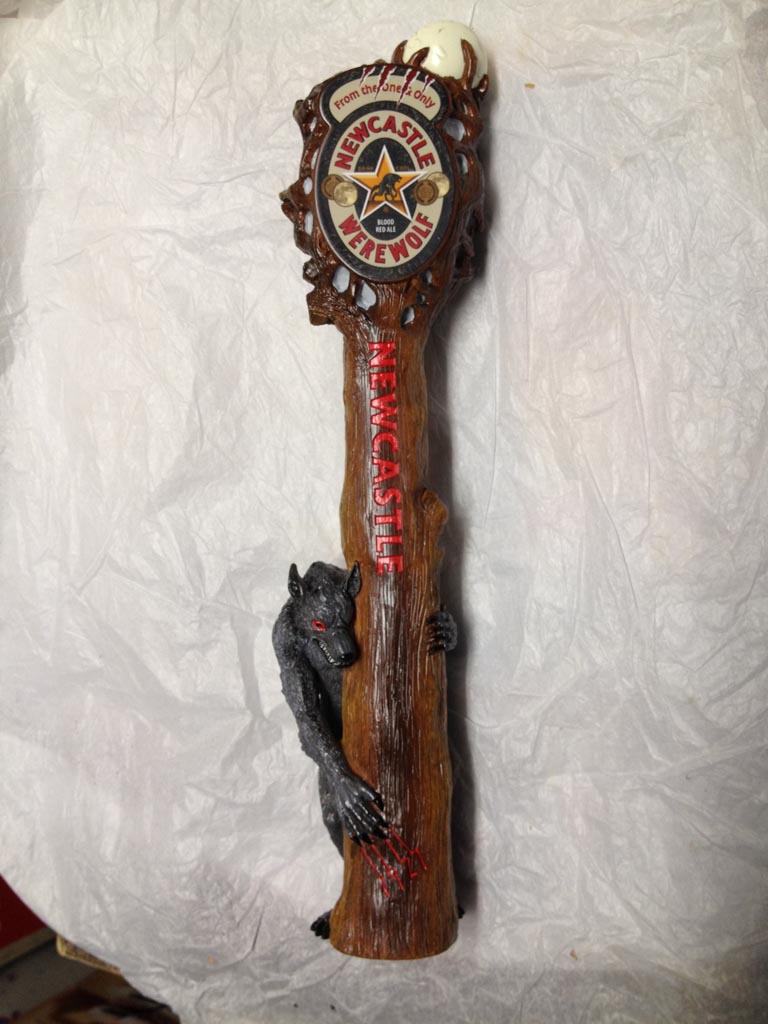 Tap Handle #214: Caledonian (Heineken UK) - Newcastle Werewolf ESB