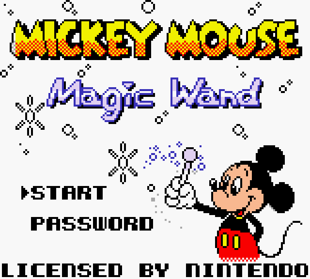 Super Adventures in Gaming: Mickey Mouse - Magic Wands! (GB)