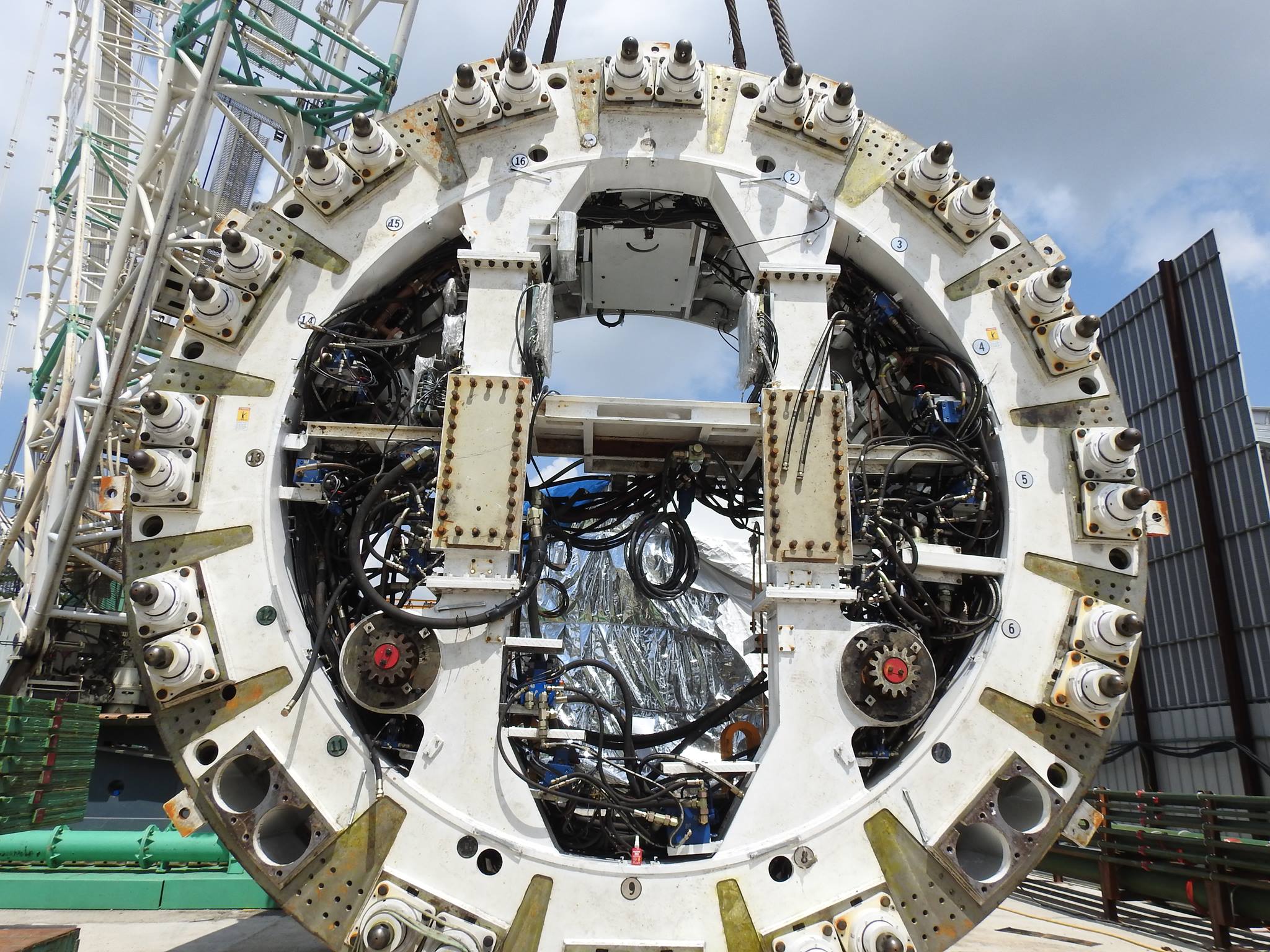 Thomson Line Construction: Upper Thomson - TBM Assembly