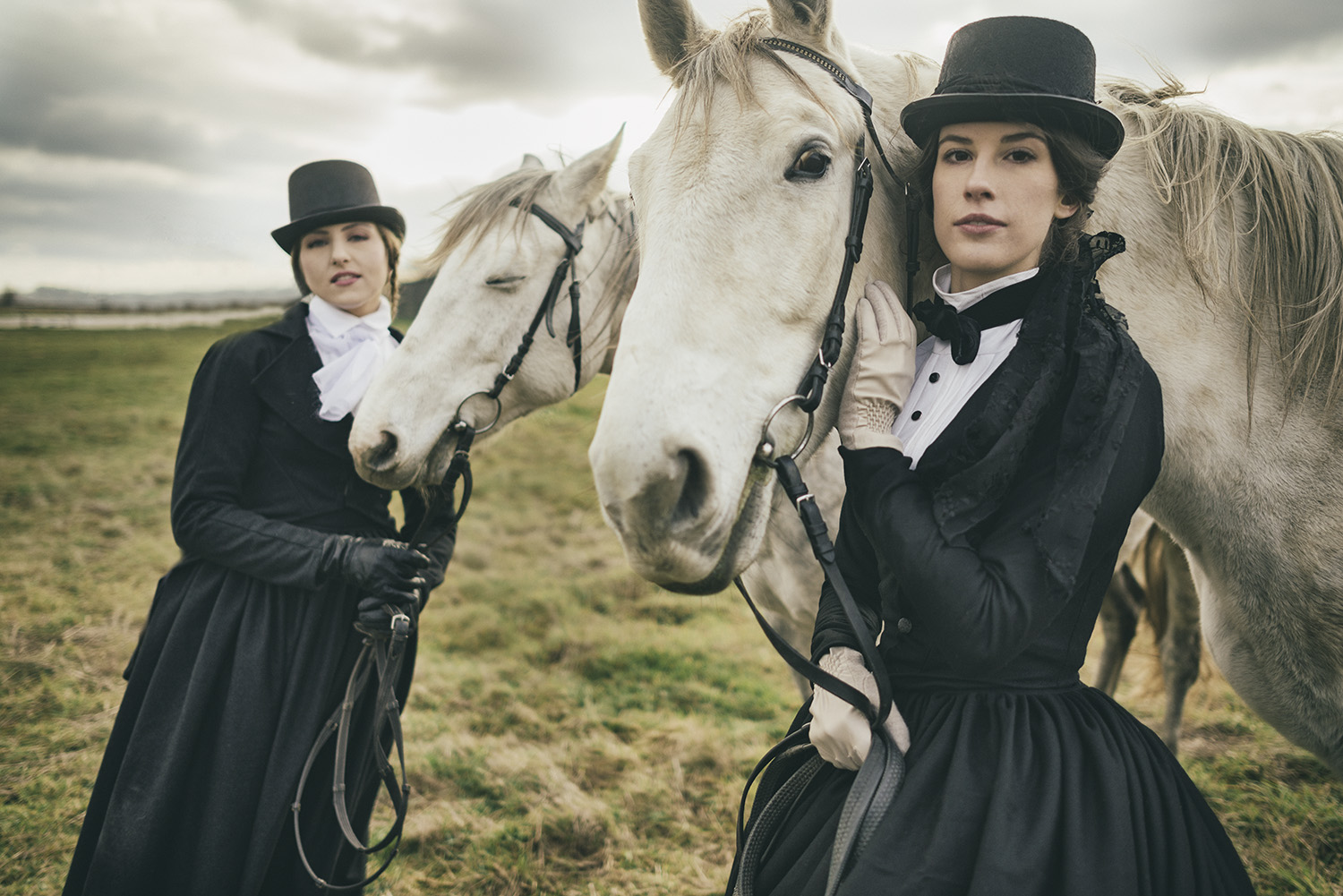 strój jeździecki z lat 1840. / 1840s riding habit