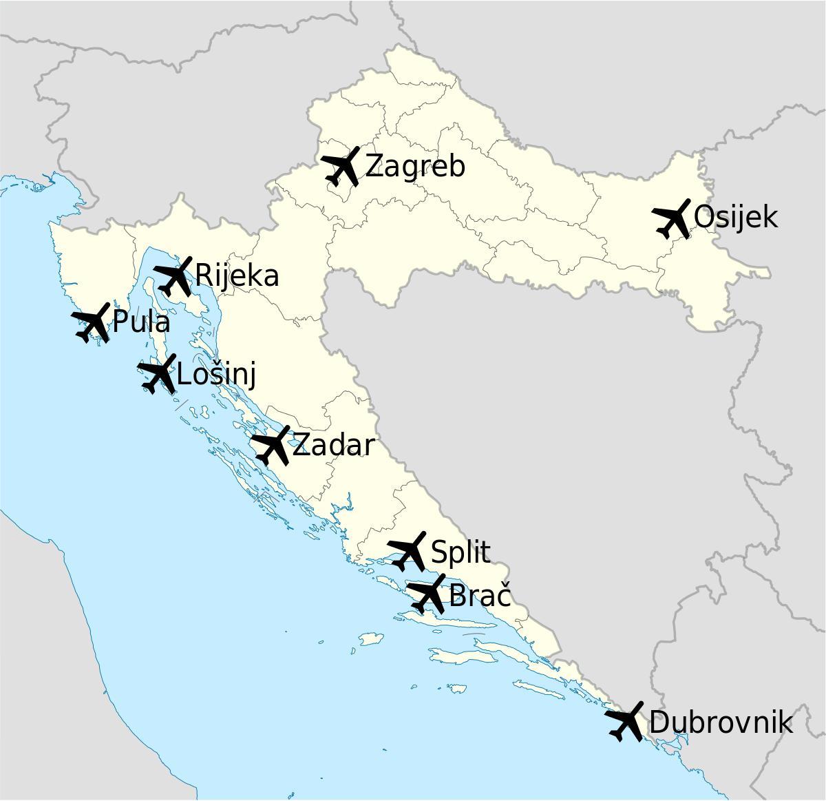 geografija: Prometno-geografski položaj Hrvatske
