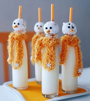 Sugar Confetti: Holiday Milk Bottles