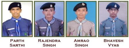 SCOUT GUIDE KV BSF POKARAN: RAJYA PURASKAR