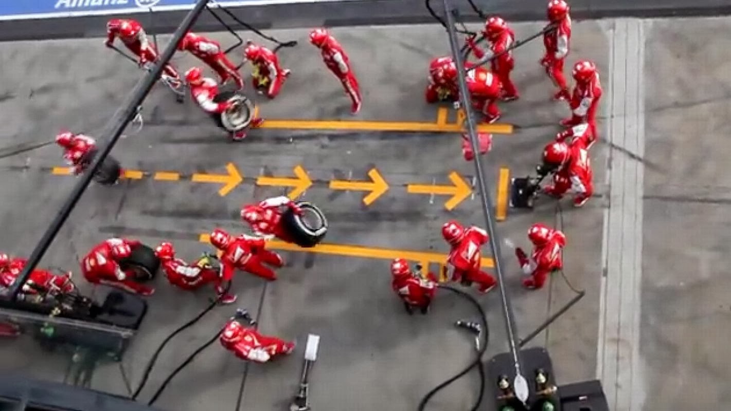 Ferrari F1 Pit Stop Perfection - Best Way To Fun